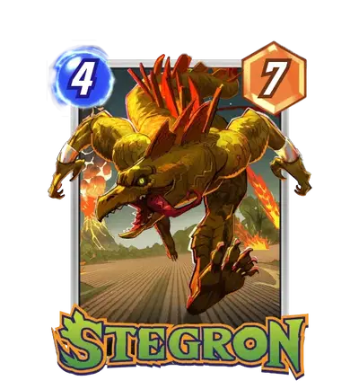 Stegron - Marvel Snap - snap.fan