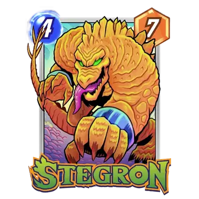 Stegron - Marvel Snap - snap.fan
