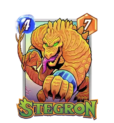 Stegron - Marvel Snap - snap.fan