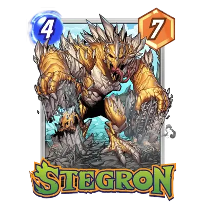 Stegron - Marvel Snap - snap.fan