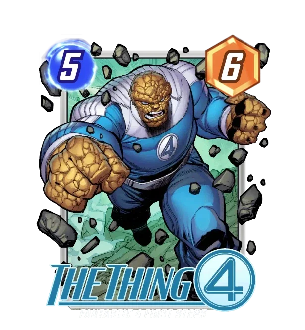 The Thing First Steps - Marvel Snap - snap.fan
