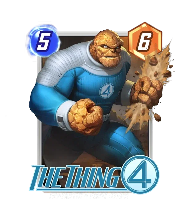 The Thing First Steps - Marvel Snap - snap.fan