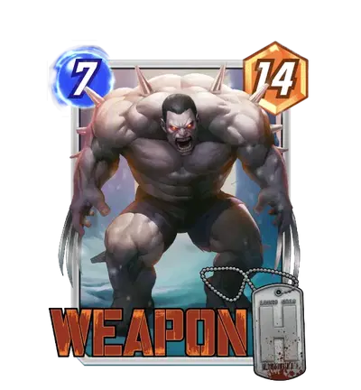 Weapon H - Marvel Snap - snap.fan