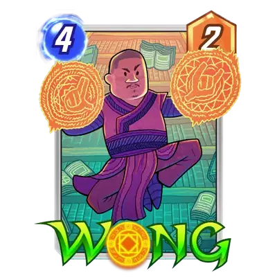 Wong - Marvel Snap - snap.fan