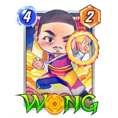 Wong - Marvel Snap - snap.fan