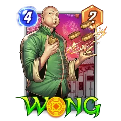 Wong - Marvel Snap - snap.fan