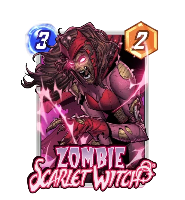 Zombie Scarlet Witch - Marvel Snap - snap.fan