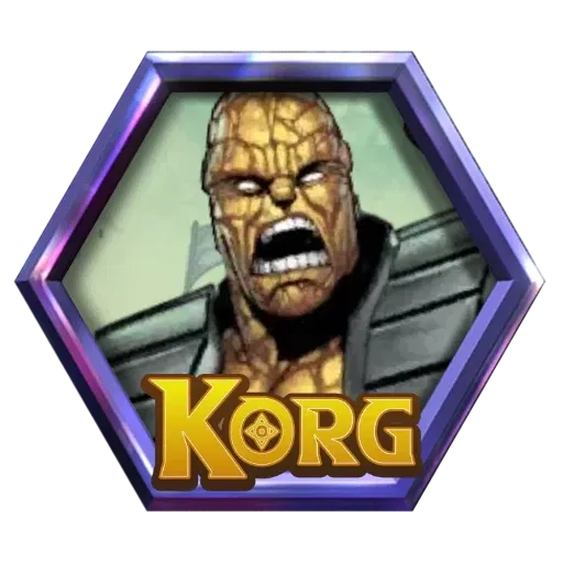 Korg - Marvel Snap - snap.fan