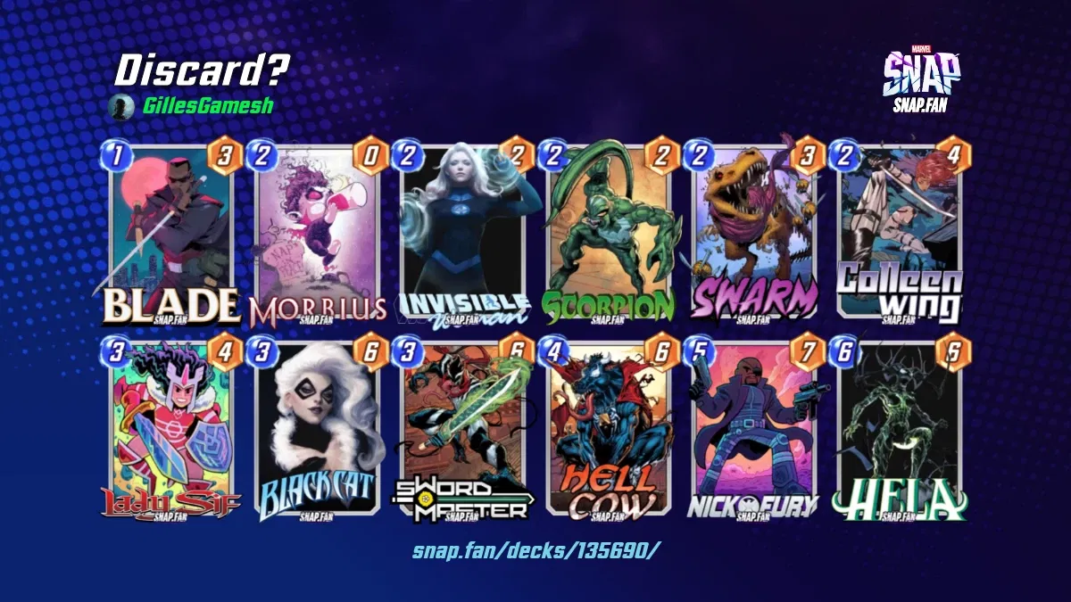 Discard? by GillesGamesh - Marvel Snap Decks - snap.fan