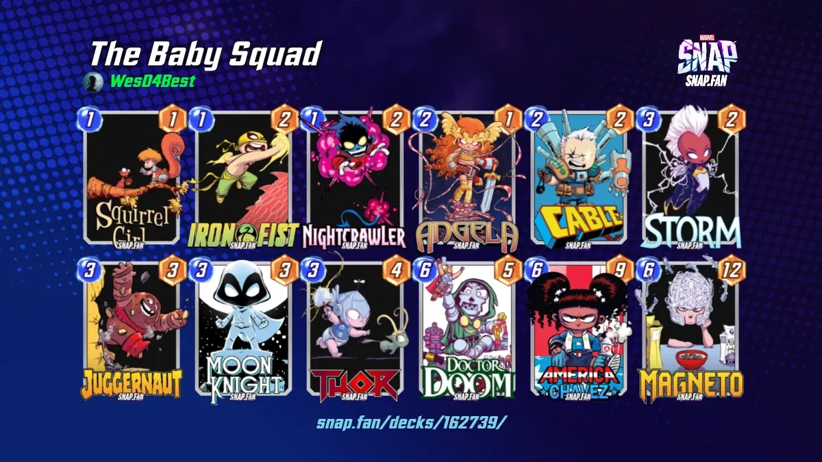 The Baby Squad by WesD4Best - Marvel Snap Decks - snap.fan