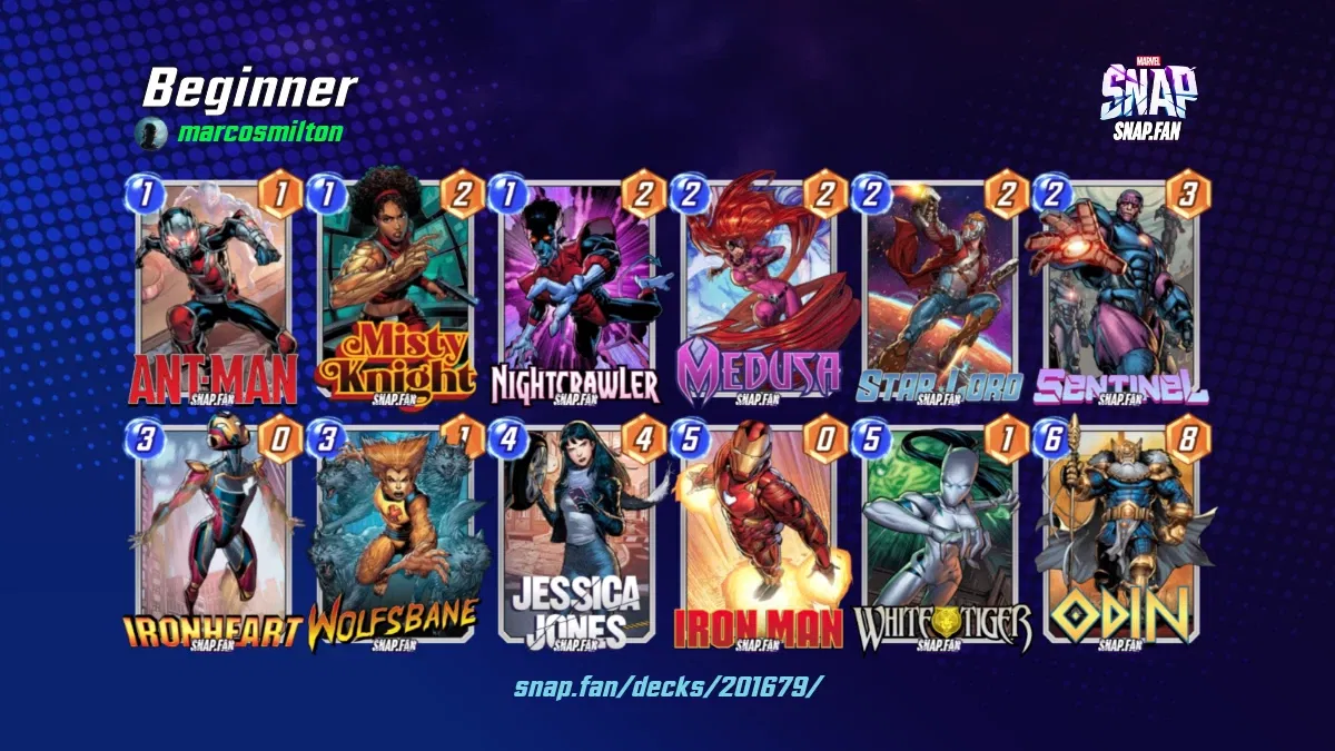 Beginner by marcosmilton - Marvel Snap Decks - snap.fan