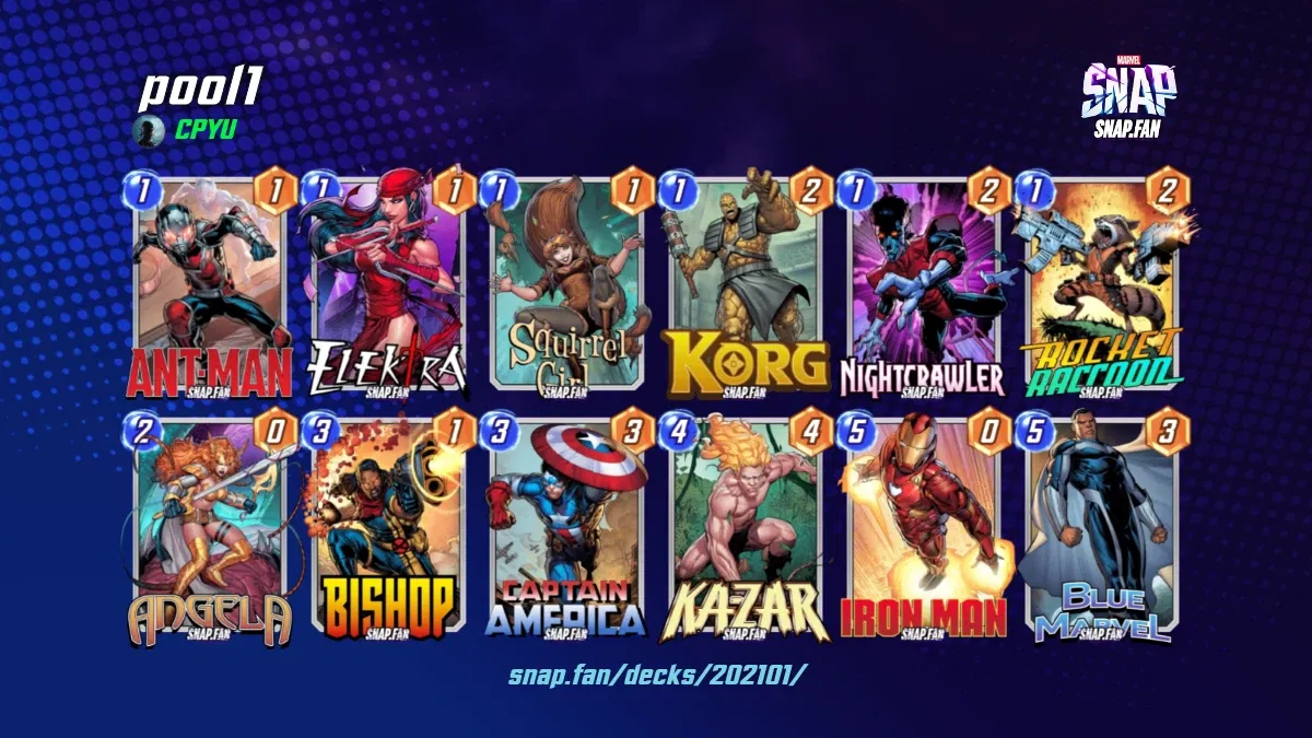 pool1 by CPYU - Marvel Snap Decks - snap.fan