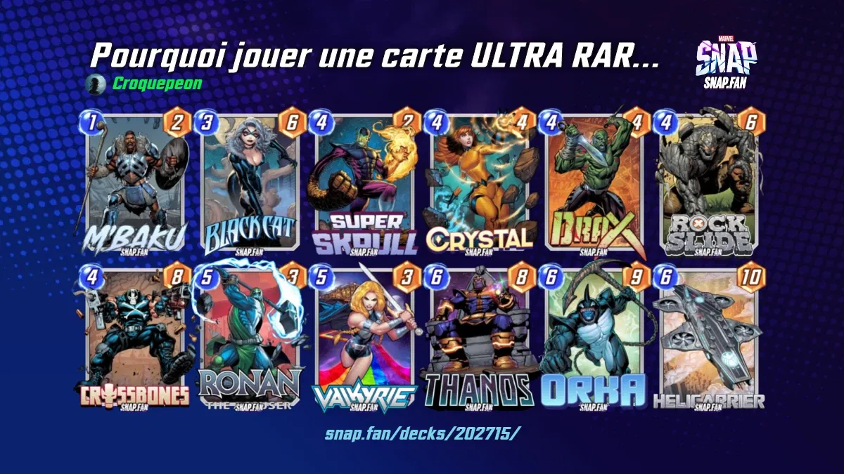 Pourquoi jouer une carte ULTRA RARE dans un deck dédié ? by Croquepeon ...