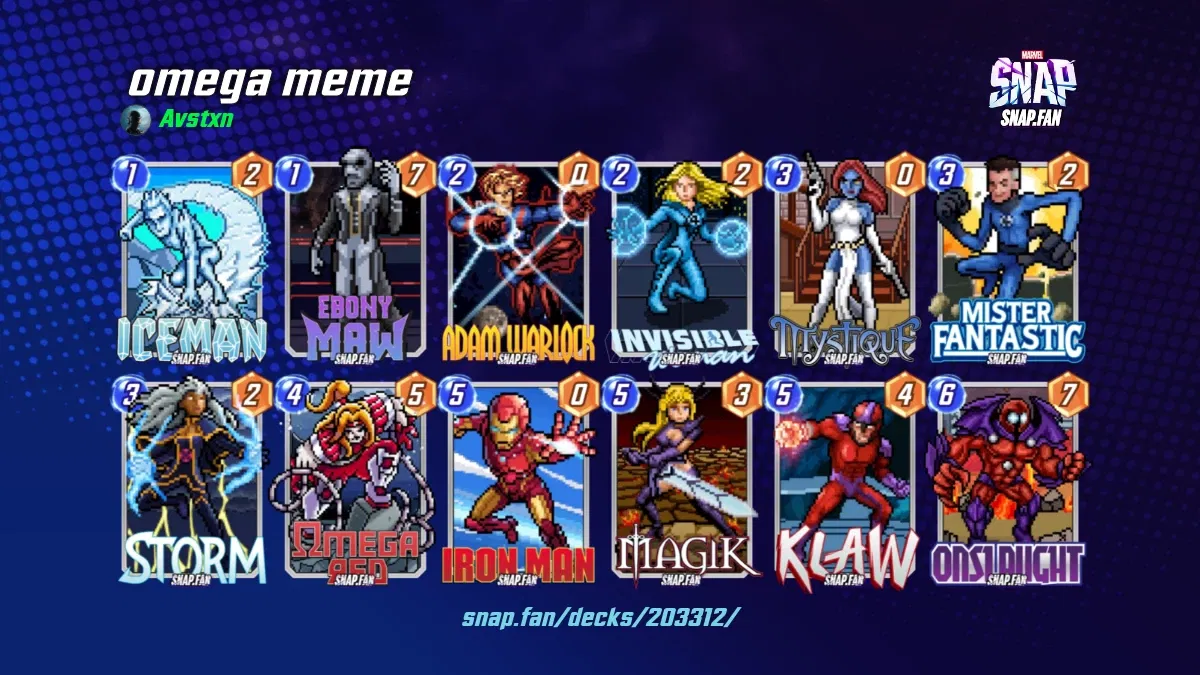 omega meme by Avstxn - Marvel Snap Decks - snap.fan