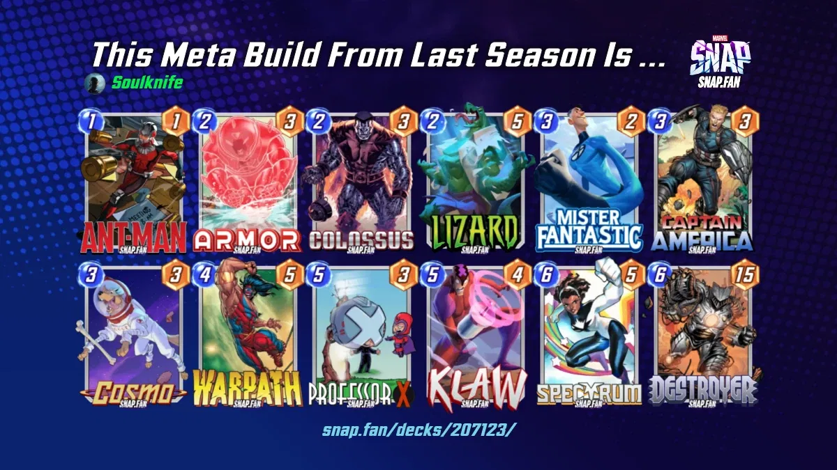 This Meta Build From Last Season Is Still Amazing! by Soulknife ...