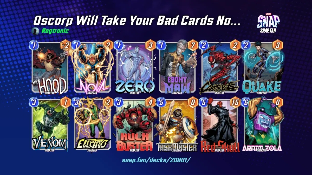 Oscorp Will Take Your Bad Cards Now! (Video Guide) by Rogtronic ...