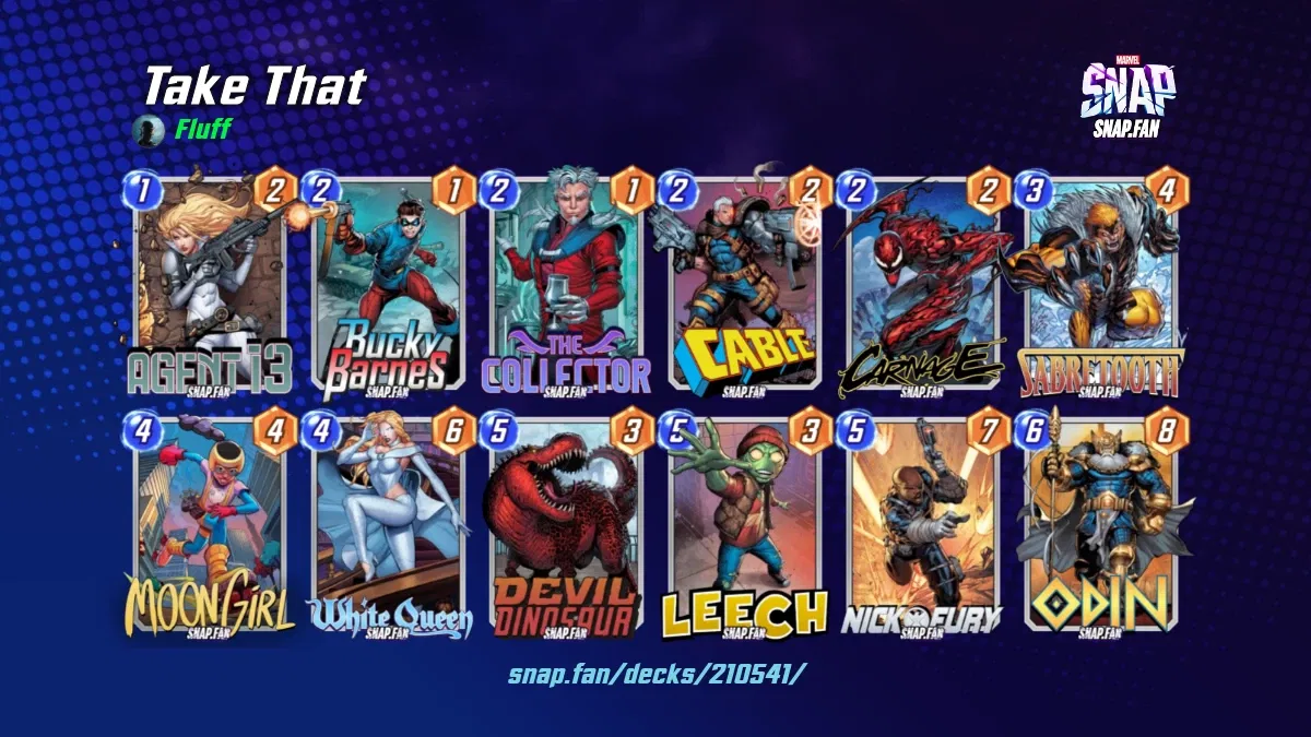 Take That by Fluff - Marvel Snap Decks - snap.fan