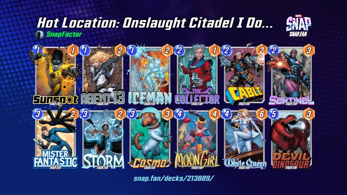 Hot Location: Onslaught Citadel | Double Dino | POOL 2 by SnapFactor ...
