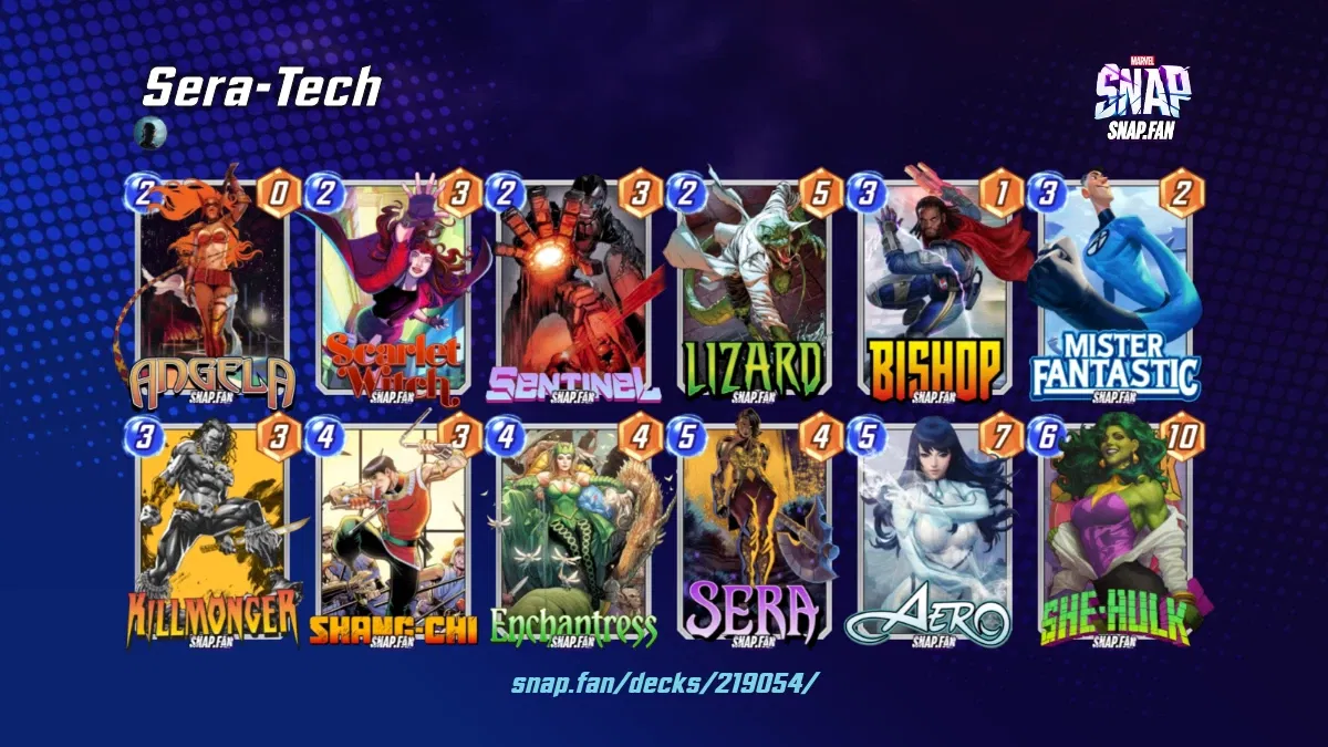 Sera-Tech by None - Marvel Snap Decks - snap.fan