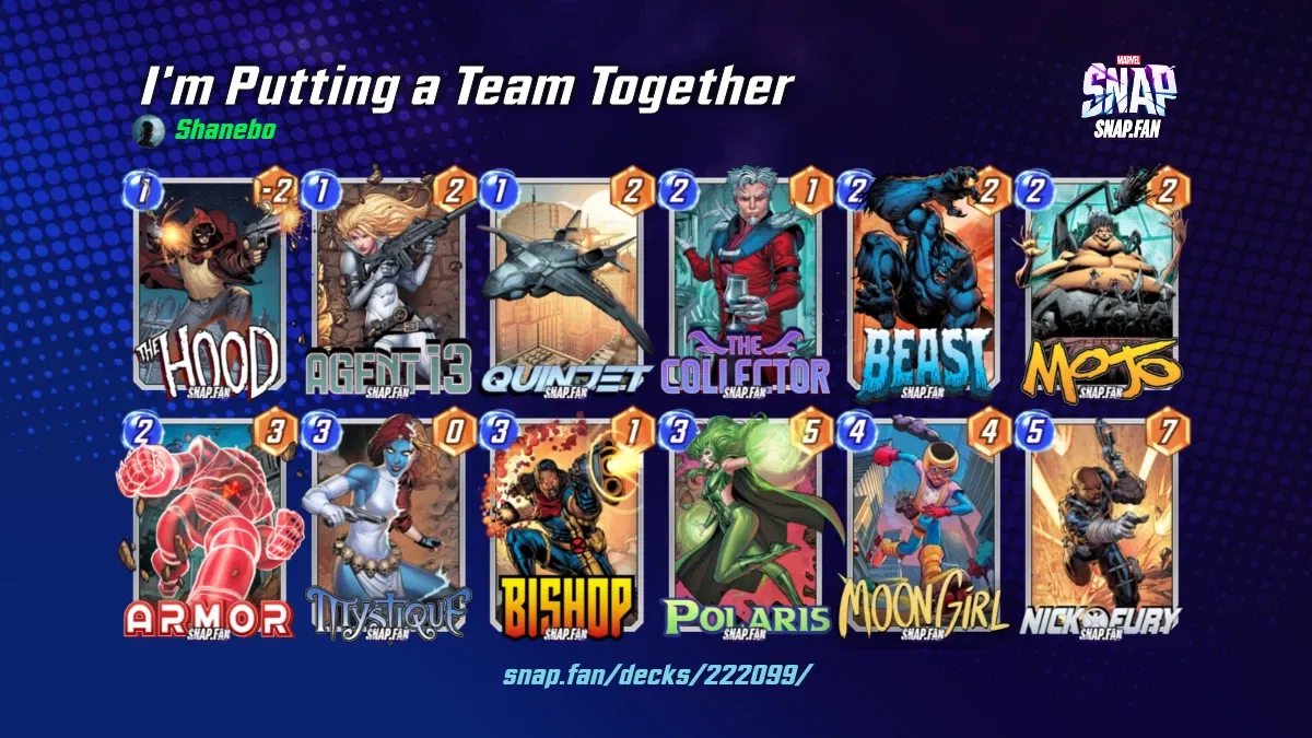 I'm Putting a Team Together by Shanebo - Marvel Snap Decks - snap.fan
