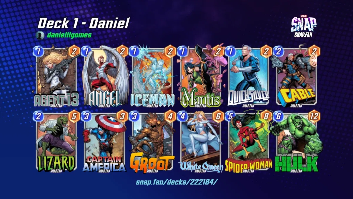 Deck 1 - Daniel by danielllgomes - Marvel Snap Decks - snap.fan