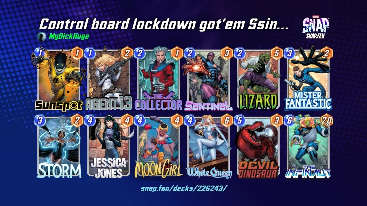 Control board lockdown got'em Ssinf x dino 2 by MyDickHuge - Marvel ...