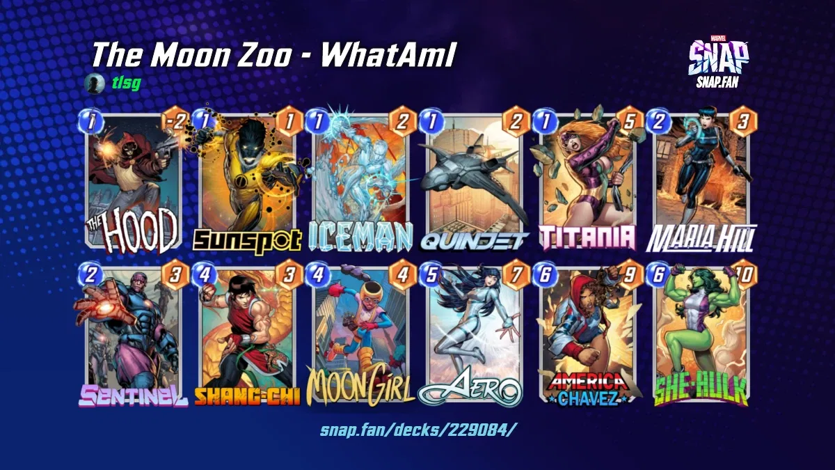 The Moon Zoo - WhatAmI by tlsg - Marvel Snap Decks - snap.fan