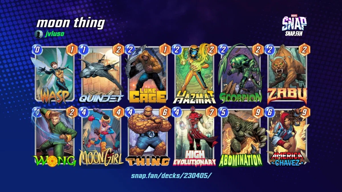 moon thing by jvluso - Marvel Snap Decks - snap.fan