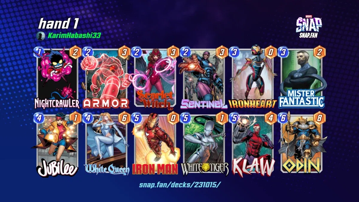 hand 1 by KarimHabashi33 - Marvel Snap Decks - snap.fan