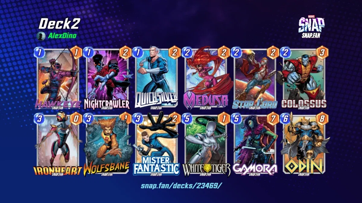 Deck2 by AlexDino - Marvel Snap Decks - snap.fan