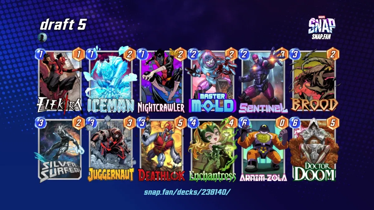 draft 5 by None - Marvel Snap Decks - snap.fan