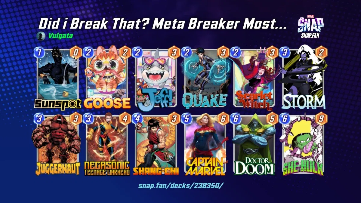 Did i Break That? Meta Breaker Most Underrated Control by Vulgata ...