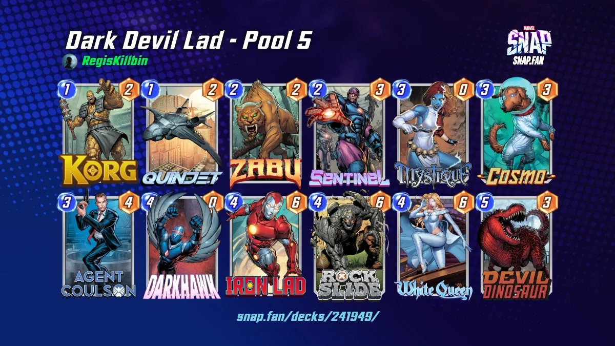 Dark Devil Lad - Pool 5 by RegisKillbin - Marvel Snap Decks - snap.fan