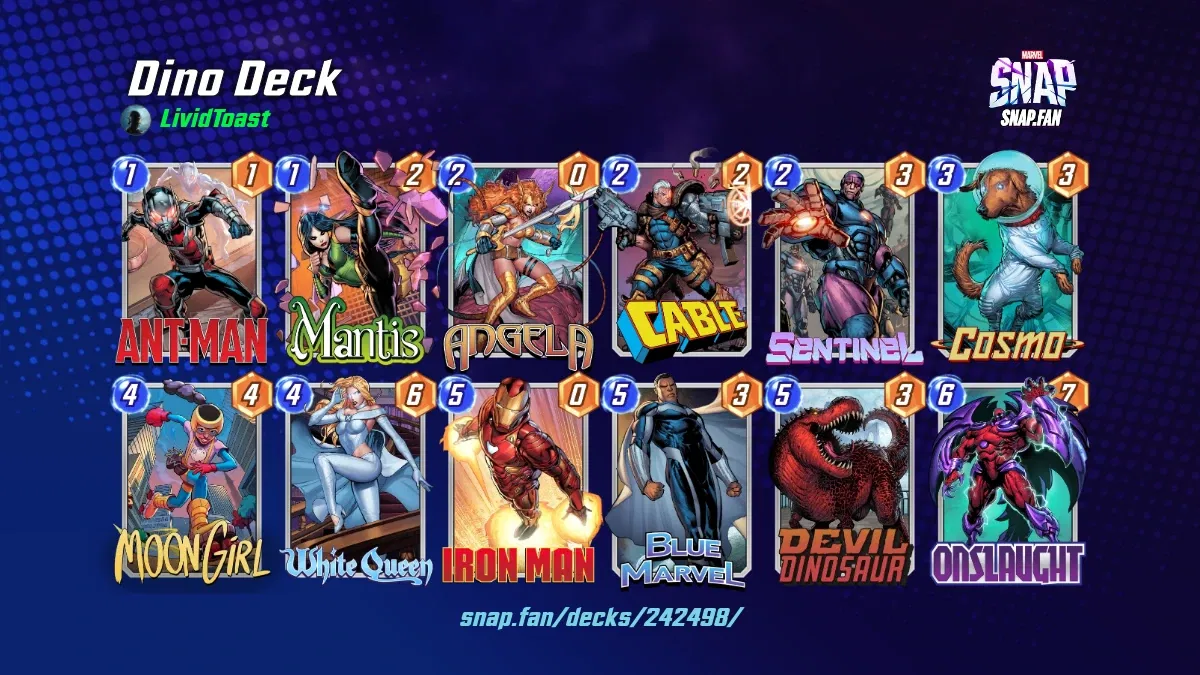 Dino Deck by LividToast - Marvel Snap Decks - snap.fan