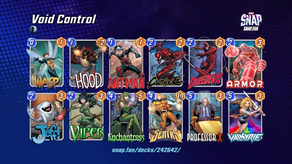 Void Control by None - Marvel Snap Decks - snap.fan