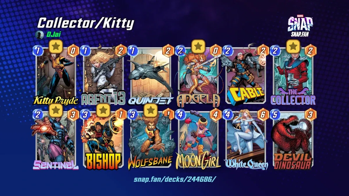 Collector/Kitty by DJai - Marvel Snap Decks - snap.fan