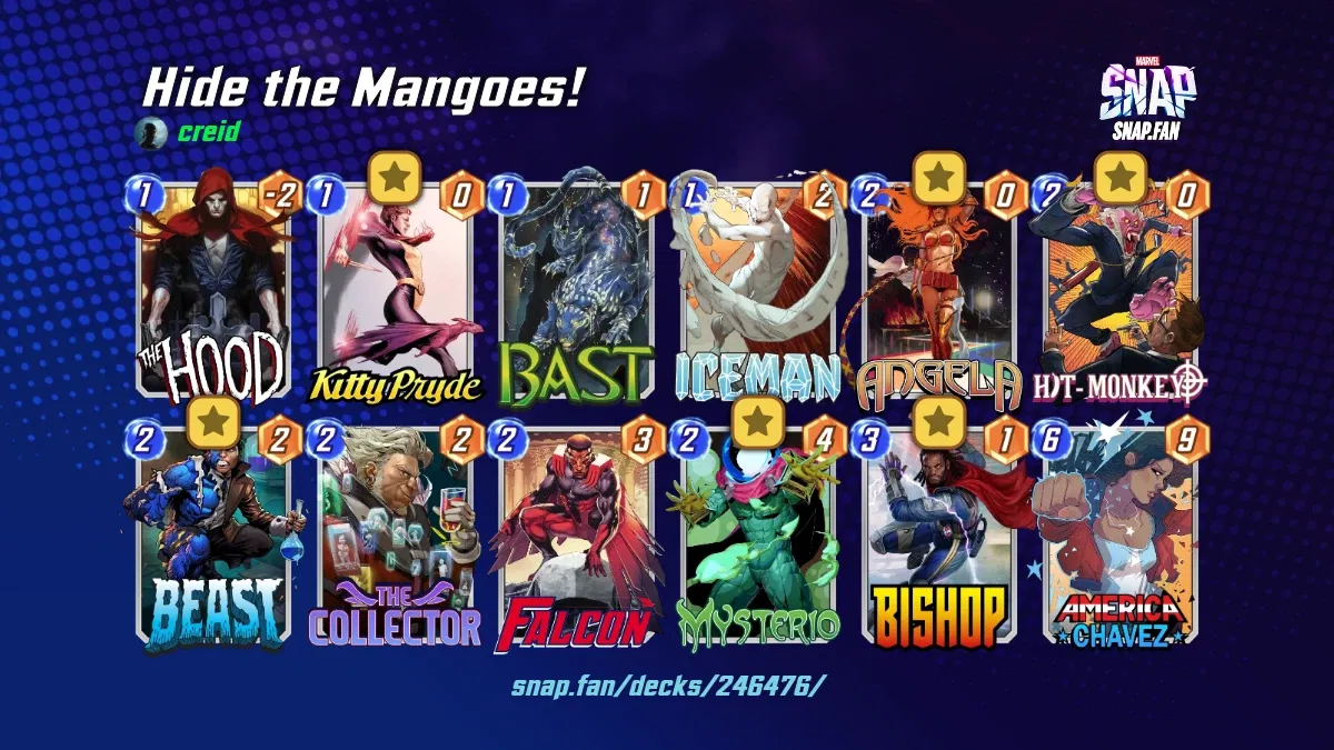 Hide the Mangoes! by creid - Marvel Snap Decks - snap.fan