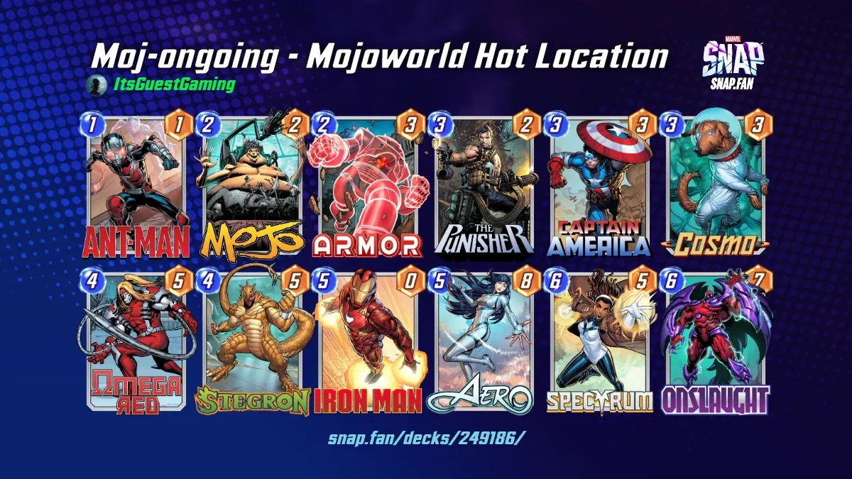 Moj-ongoing - Mojoworld Hot Location by ItsGuestGaming - Marvel Snap ...