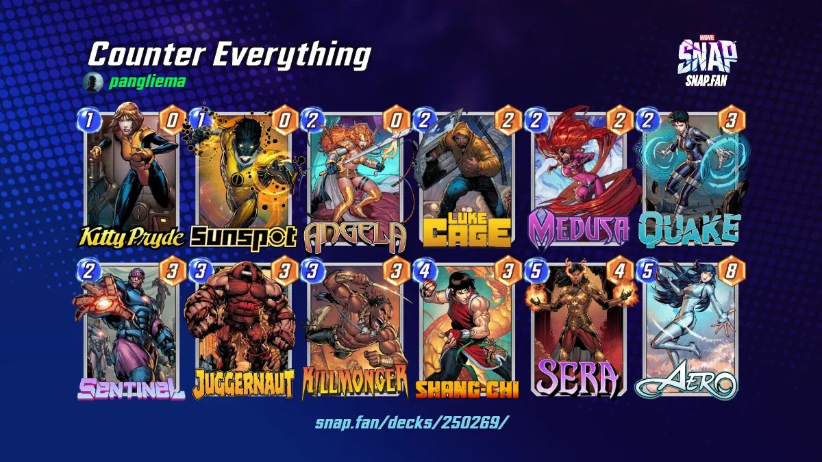 Counter Everything by pangliema - Marvel Snap Decks - snap.fan