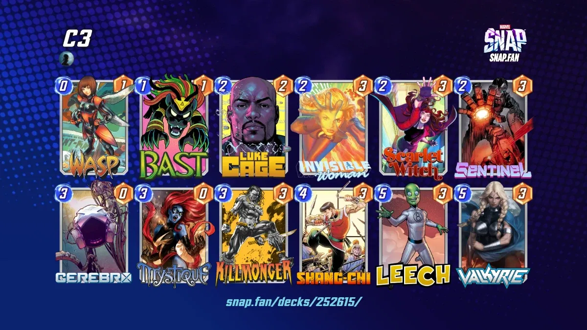C3 by None - Marvel Snap Decks - snap.fan