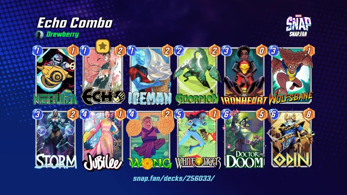 Echo Combo by Drewberry - Marvel Snap Decks - snap.fan