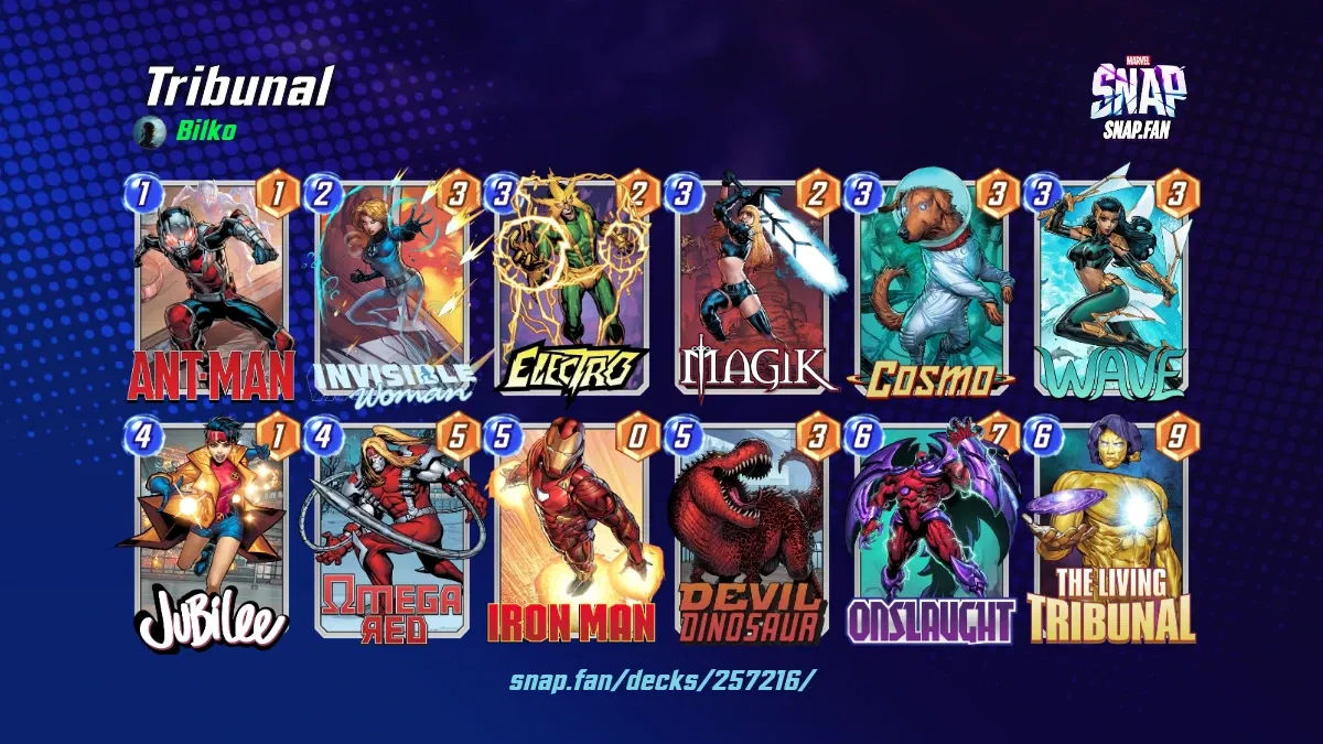 Tribunal by Bilko - Marvel Snap Decks - snap.fan