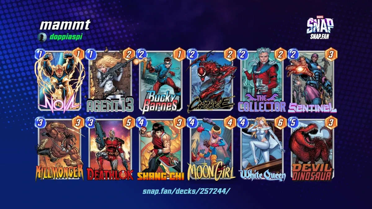 mammt by doppiaspi - Marvel Snap Decks - snap.fan