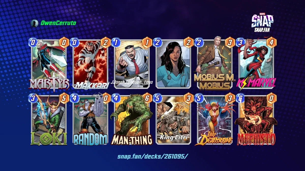by OwenCerruto - Marvel Snap Decks - snap.fan