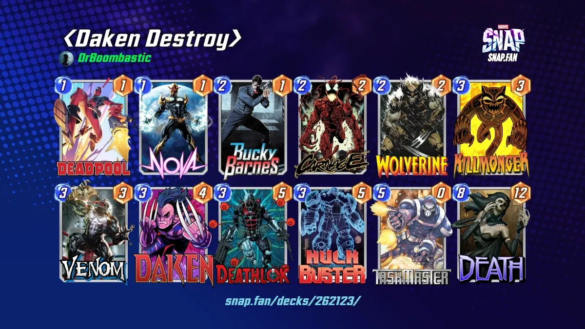 by DrBoombastic - Marvel Snap Decks - snap.fan