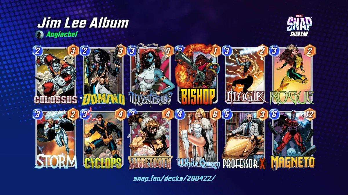 Jim Lee Album by Anglachel - Marvel Snap Decks - snap.fan
