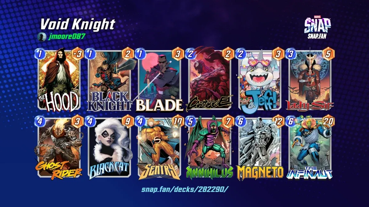 Void Knight by jmoore087 - Marvel Snap Decks - snap.fan