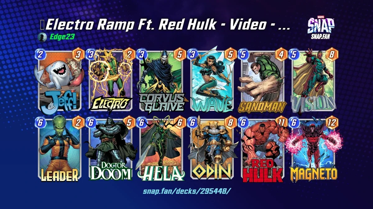 🔥Electro Ramp Ft. Red Hulk - Video - YT:superedgegaming by Edge23 ...