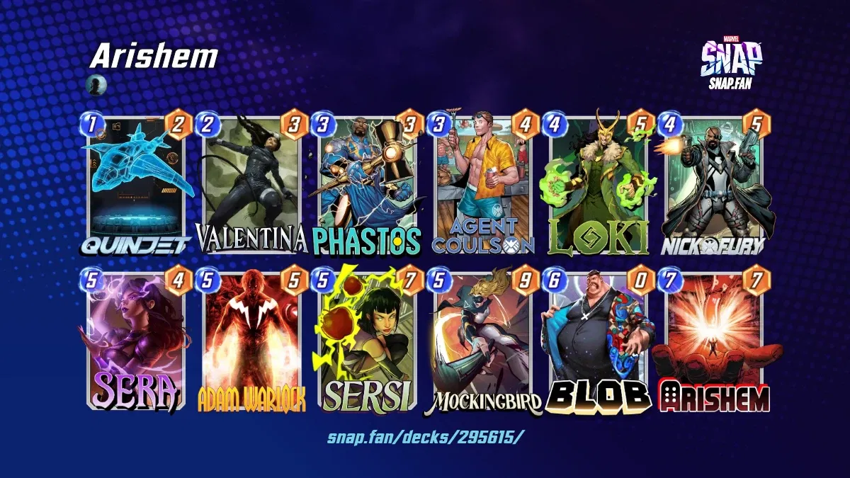 Arishem by None - Marvel Snap Decks - snap.fan