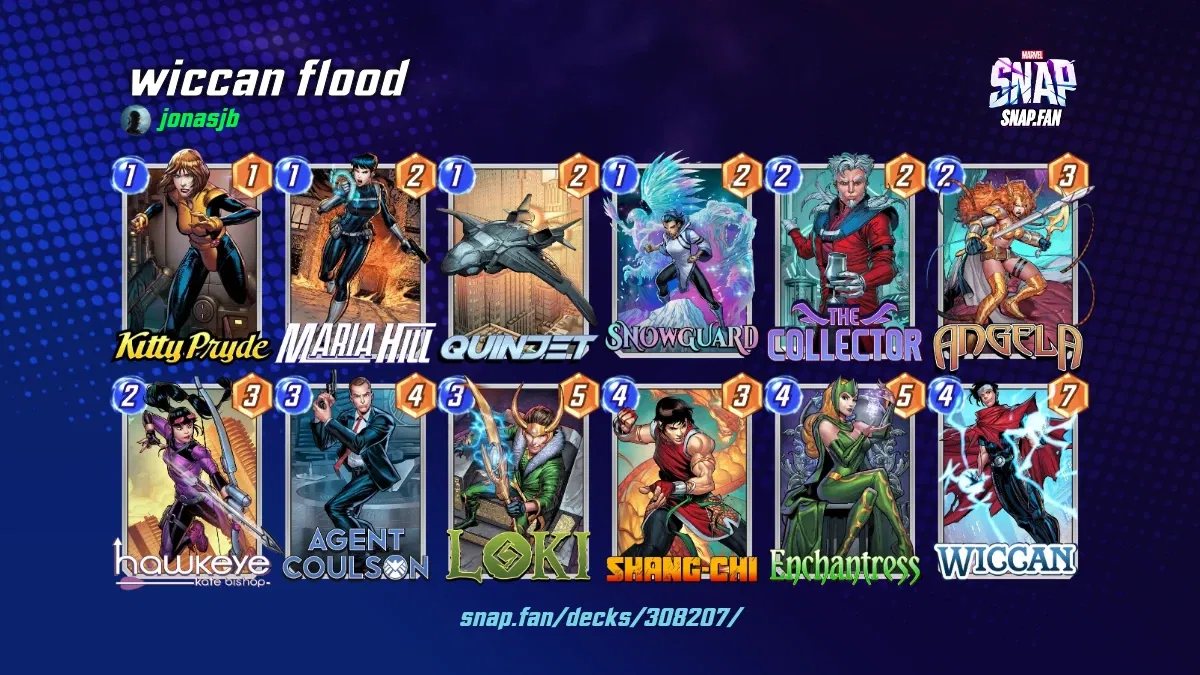 wiccan flood by jonasjb - Marvel Snap Decks - snap.fan